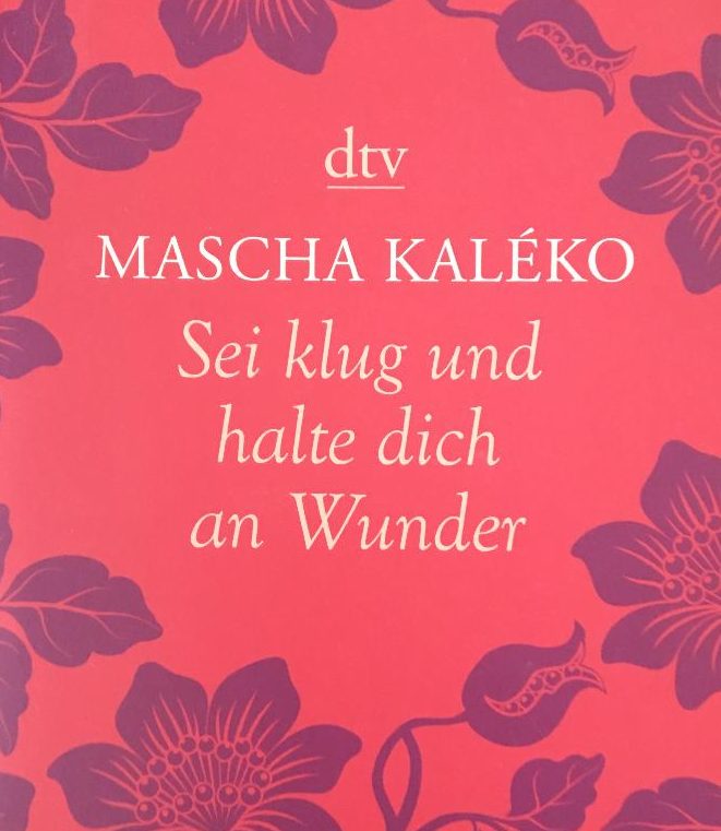 Mascha Kaléko – jüdische Exillyrikerin - Taschenspiegel